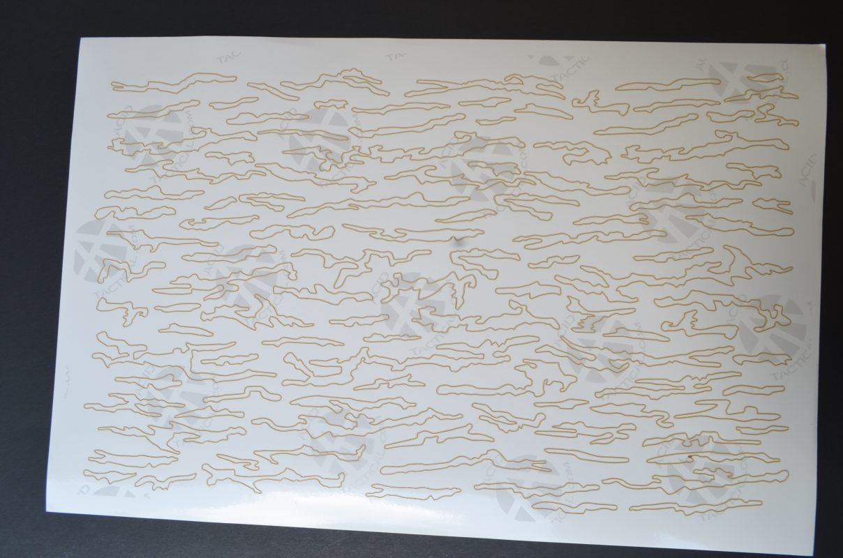 TREE BARK CAMO (2 Pack) - Camo Stencils for your Camouflage Painting Needs