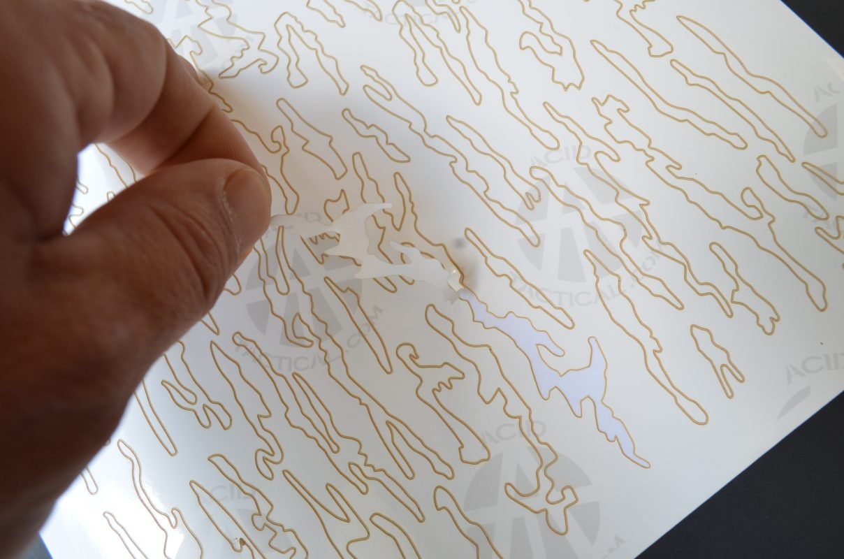 TREE BARK CAMO (2 Pack) - Camo Stencils for your Camouflage Painting Needs