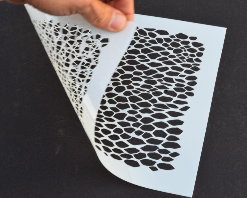 REPTILE (2 Pack Same Design) - Camo Stencils for your Camouflage ...