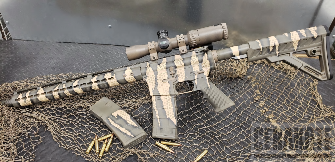 HEXTAC (2 Pack Same Design) - Camo Stencils for your Camouflage ...