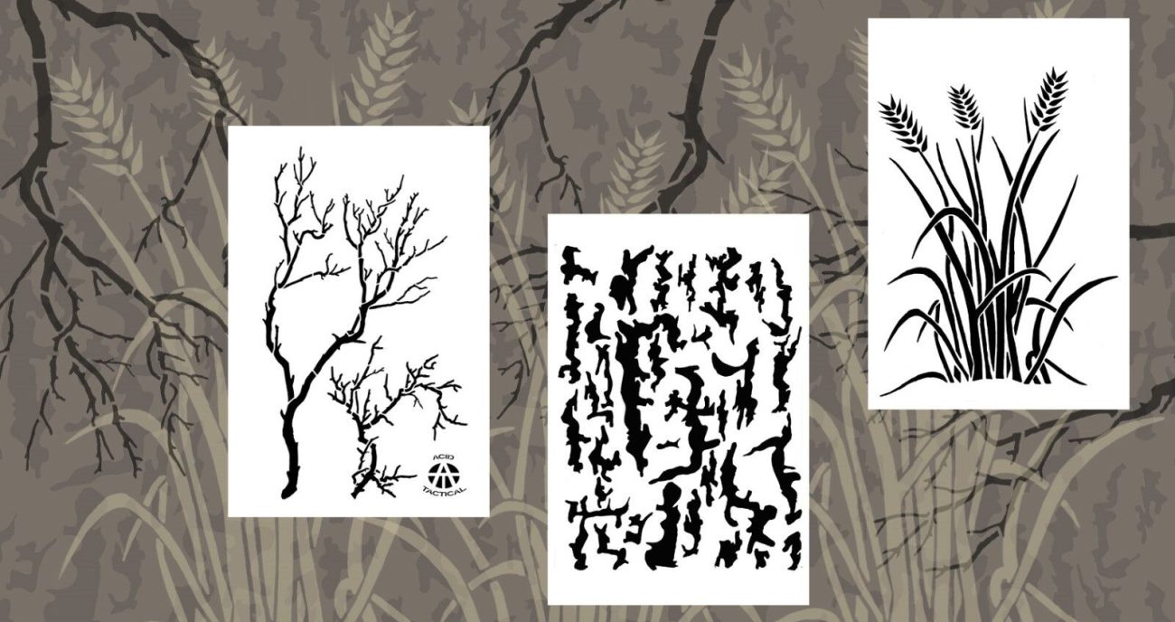 Camo Stencil Mega Pack 16 Camouflage Designs - Camo Stencils for your ...