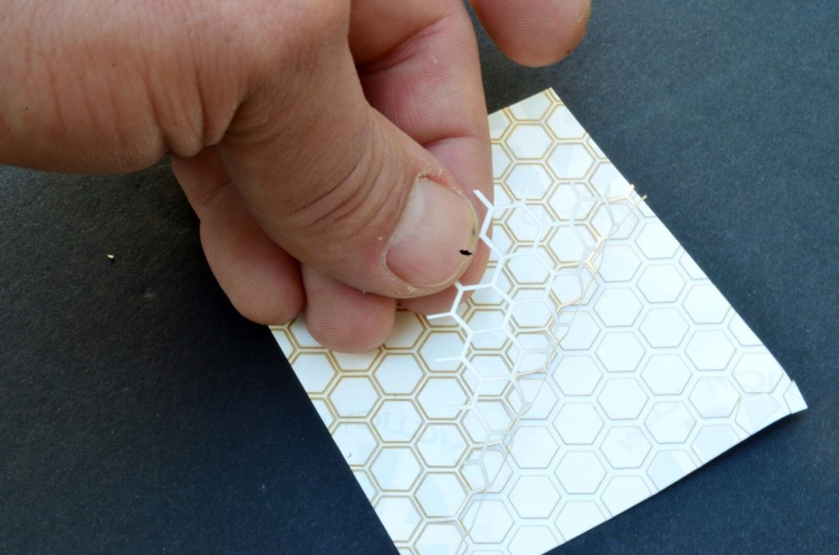 MICRO HEX (2 Pack Same Design) - Camo Stencils for your Camouflage ...