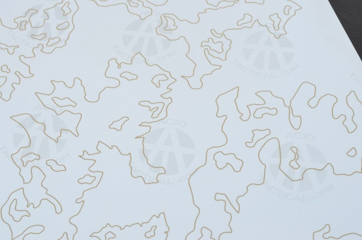 DRAGON CAMO (2 Pack Same Design) - Camo Stencils for your Camouflage ...