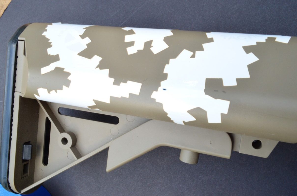 WARPED DIGITAL (2 Pack Same Design) - Camo Stencils for your Camouflage ...