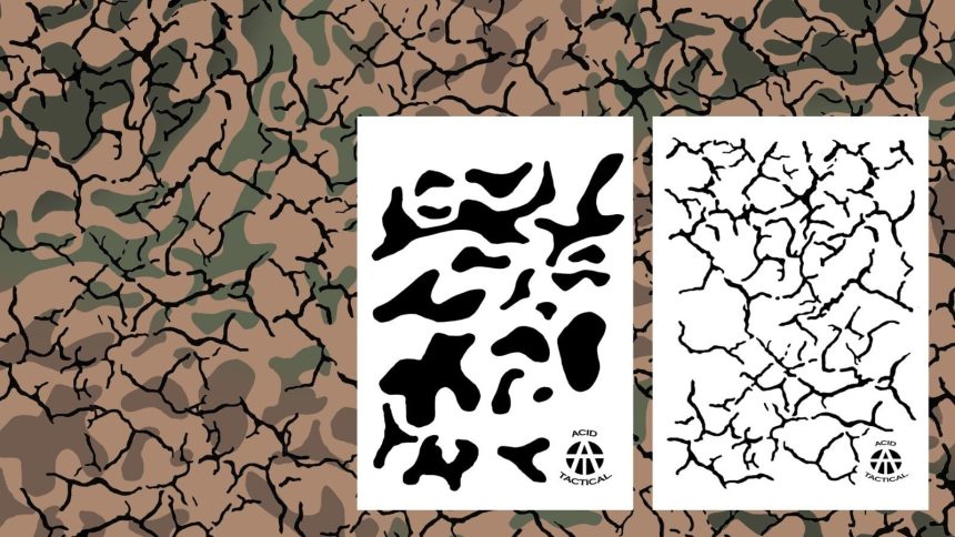 Camo Stencil Mega Pack 16 Camouflage Designs - Camo Stencils for your ...