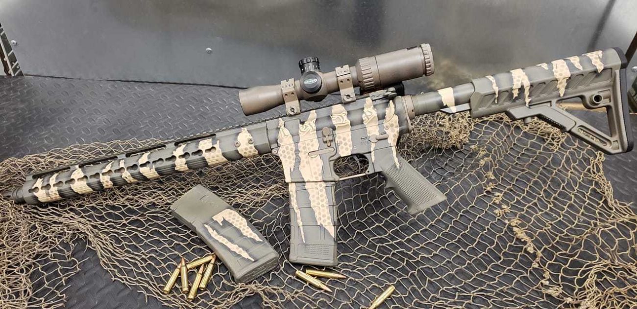 Assorted Camo Adhesive Easy Peel & Stick Stencils (8 Pack) - Camo ...