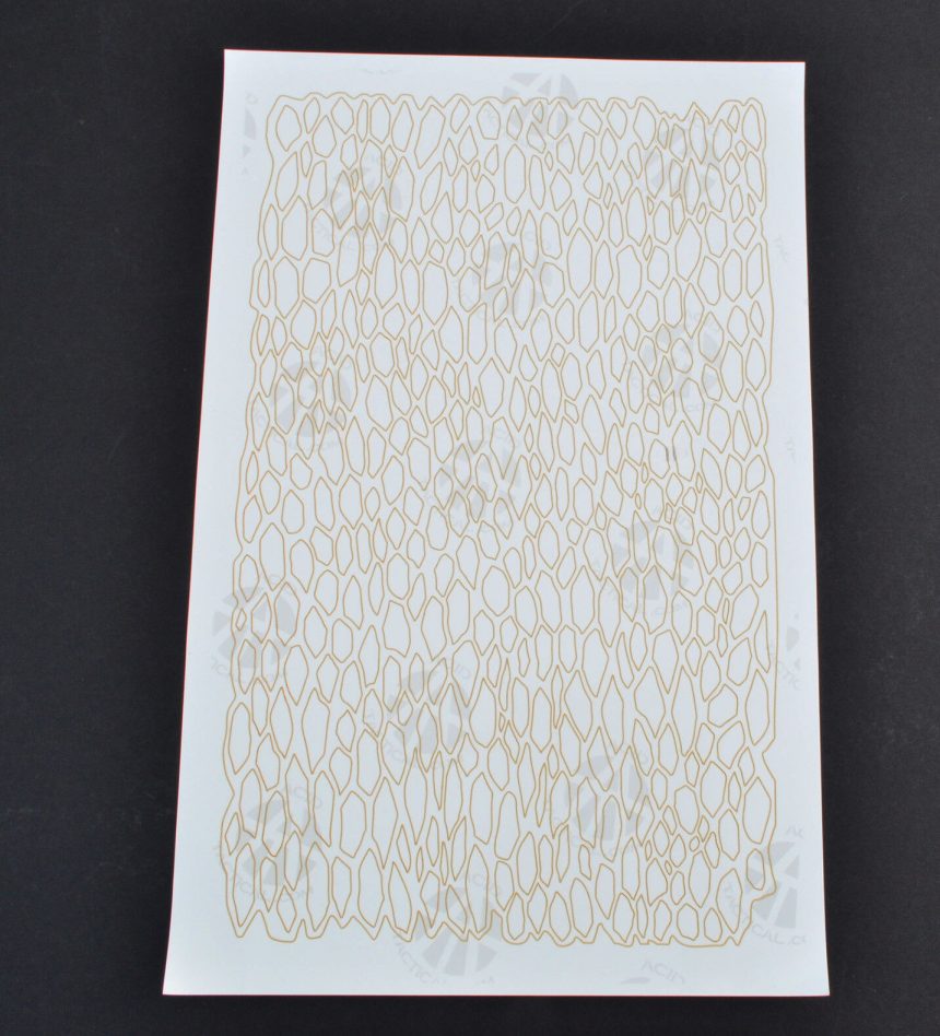 REPTILE CAMO (2 Pack Same Design) - Camo Stencils for your Camouflage ...
