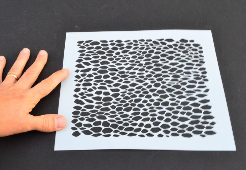 REPTILE (2 Pack Same Design) - Camo Stencils for your Camouflage ...