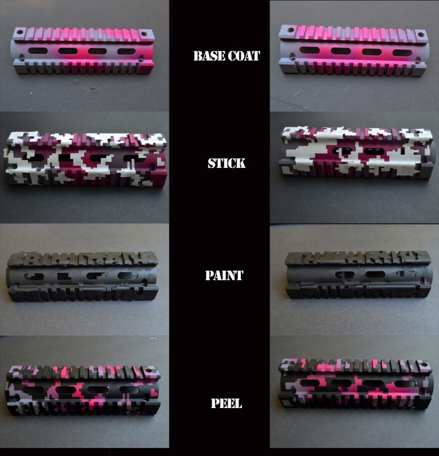 DIGITAL CAMO (2 Pack Same Design) - Camo Stencils for your Camouflage ...