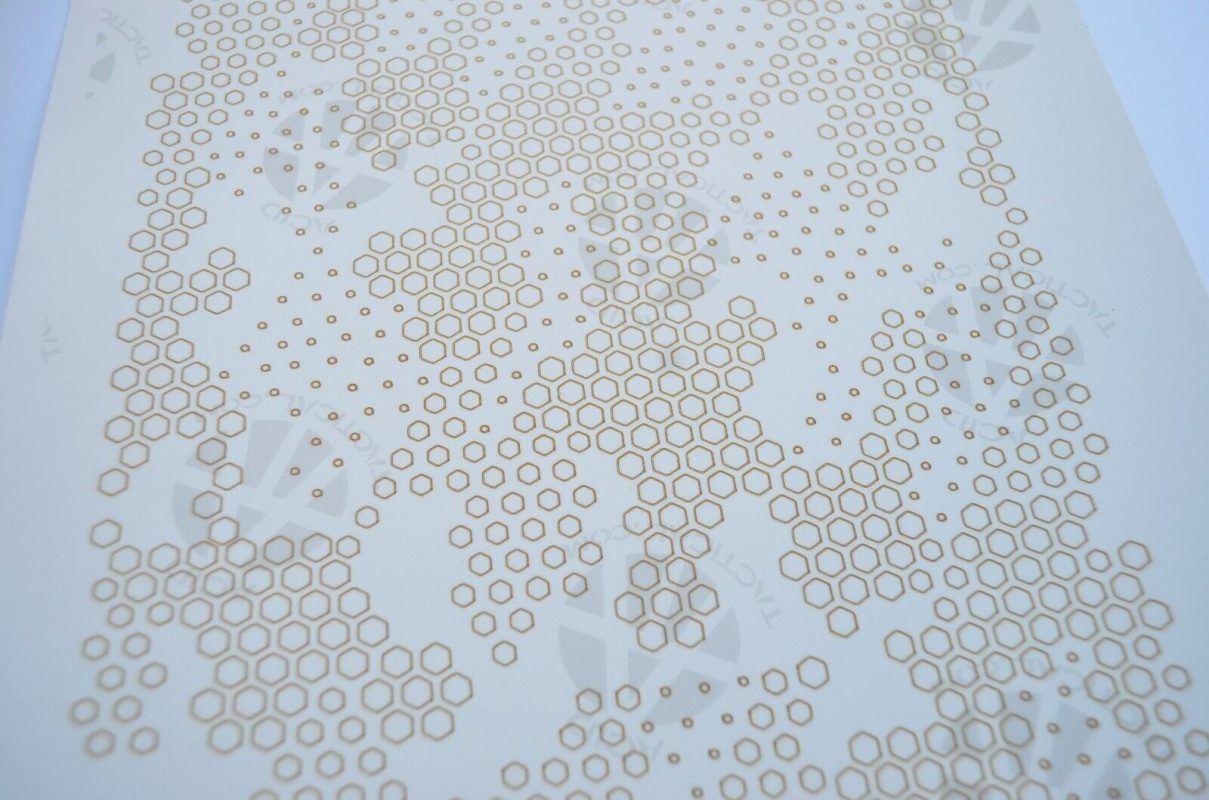 HEXTAC (2 Pack Same Design) - Camo Stencils for your Camouflage ...