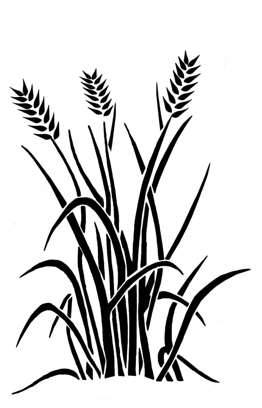 Wheat (2 Pack Same Design) - Camo Stencils for your Camouflage Painting ...