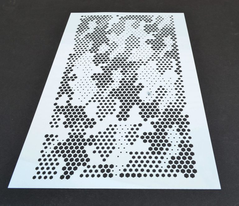 HEXTAC (2 Pack Same Design) - Camo Stencils for your Camouflage ...