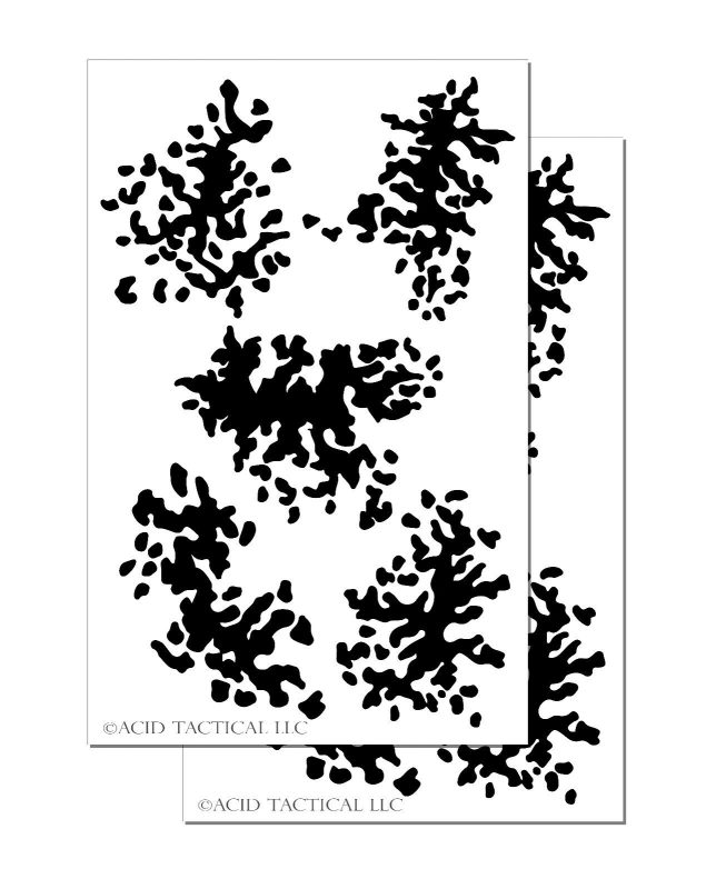 Tree Bark (2 Pack Same Design) - Camo Stencils for your Camouflage ...