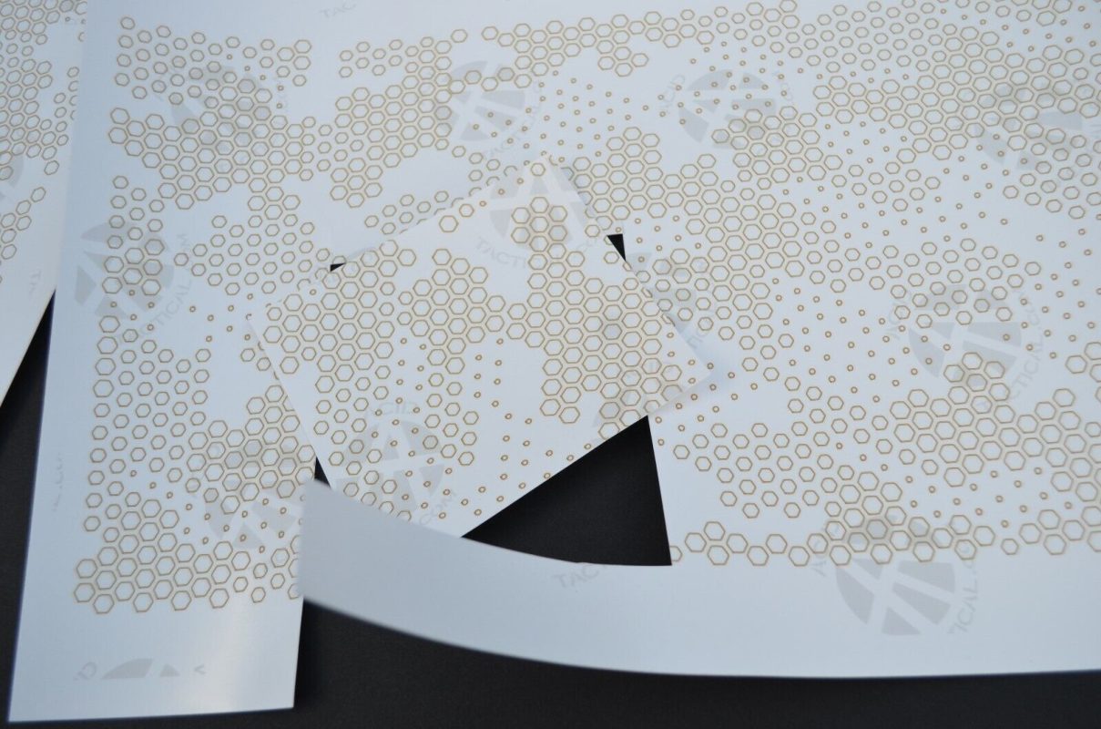 HEXTAC (2 Pack Same Design) - Camo Stencils for your Camouflage ...