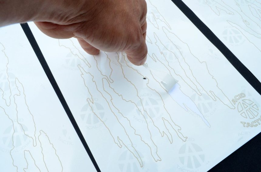 Assorted Camo Adhesive Easy Peel & Stick Stencils (8 Pack) - Camo ...